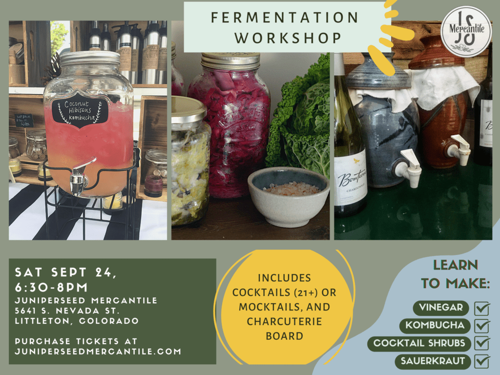 Fermentation Workshop - Juniperseed Mercantile